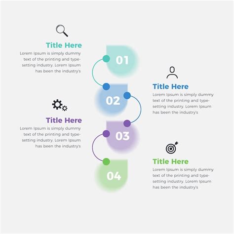 Premium Vector Presentation Business Infographic Template Design With 4 Options