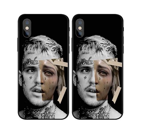 Lil Peep Phone Phone Case For Iphone X 7 8 XS XR XSMAX Black Silicone