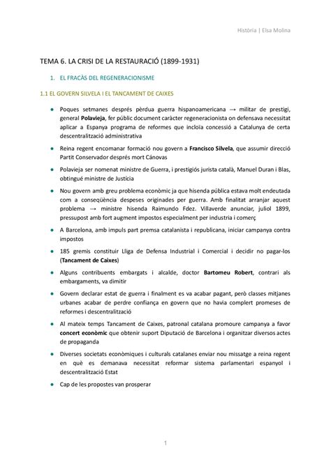 Història De España Tema 9 Apuntes De Historia De España Docsity