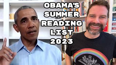 Barack Obamas Summer Reading List 2023 Youtube