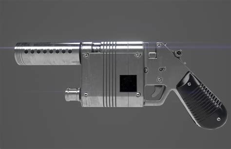 3d Model Star Wars Movie Reys Nn14 Blaster Vr Ar Low Poly Cgtrader