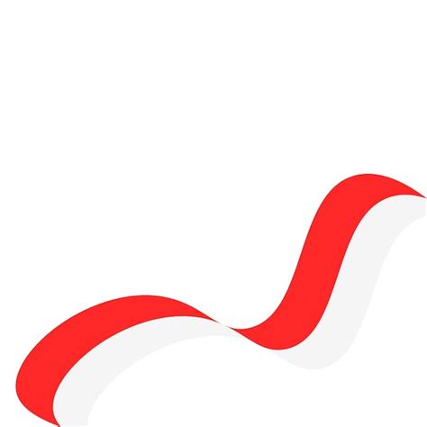 Premium Vector Indonesia Flag Corner