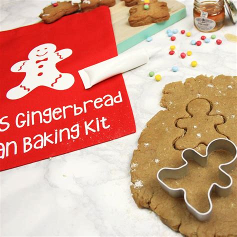Gingerbread Baking Kit By Zac And Lily