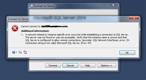 Can Not Connect To SQL Server Management Studio Stack Overflow
