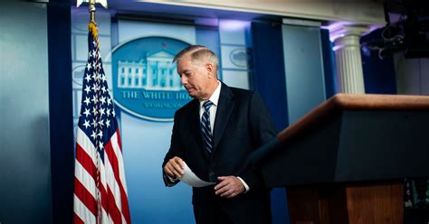 Wheres Lindsey After Gop Outcry Graham Emerges As A Trump