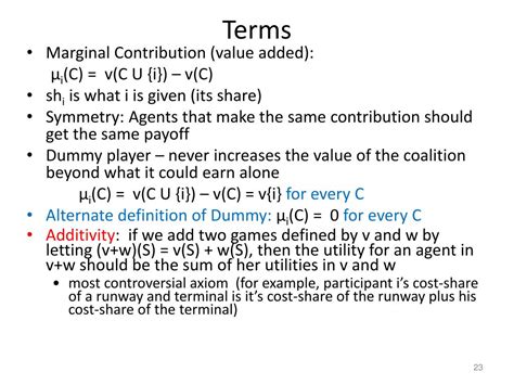 PPT Cooperative Coalitional Game Theory PowerPoint Presentation Free Download ID 1988297
