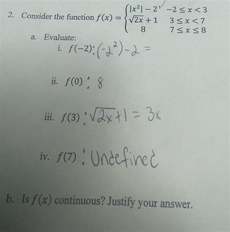 [answered] 2 Consider The Function F X 2x 1 1x 1 2 2 X 3 3 X 7 8 7 X 8