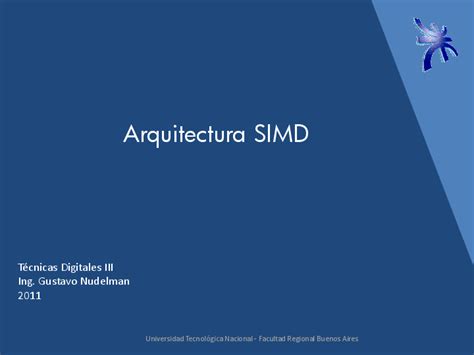 Pdf Arquitectura Simd
