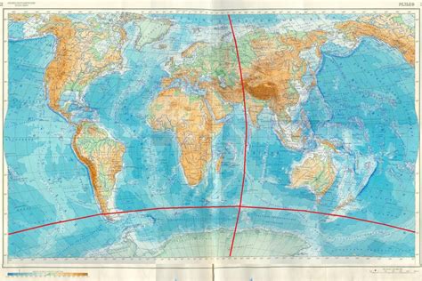 на карте восточного полушария проведите параллель 50° ю ш и меридиан 70° в д Подпишите