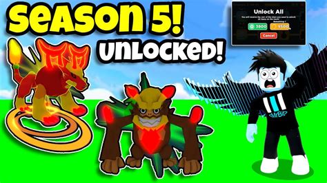 I Unlocked The Entire Season 5 Pass In Clicker Simulator Roblox Youtube