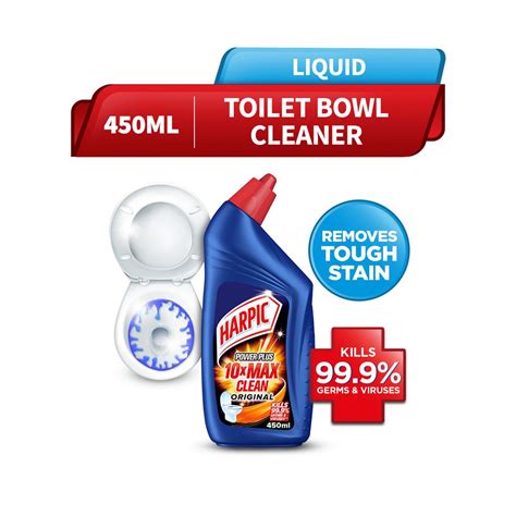 Harpic Powerplus Citrus Toilet Bowl Cleaner Disinfectant Liquid 450ml
