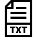 TXT File Icon