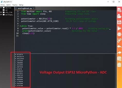 Esp32esp8266 Adc With Micropython Measure Analog Readings