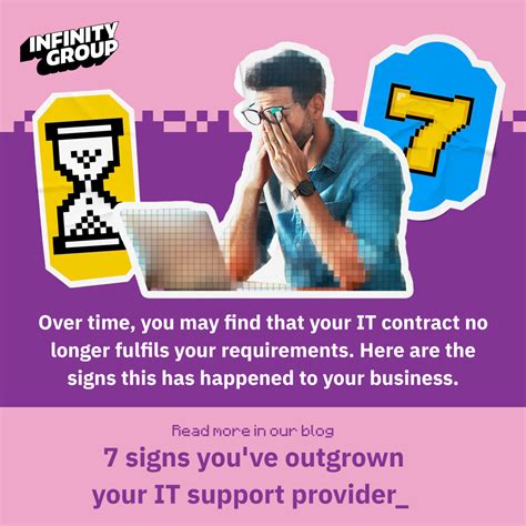 7 Signs Youve Outgrown Your It Support Provider Infinity