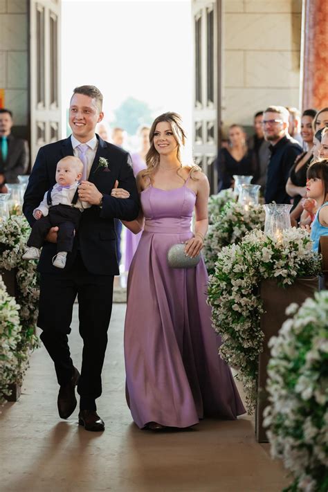 Fomos Padrinhosdecasamento E Entramos Na Cerim Nia O Nosso Beb No