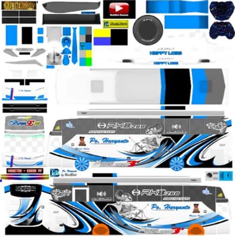 70 Mod Bussid Livery JB3 Terlengkap Full Strobo Pariwisata 2025