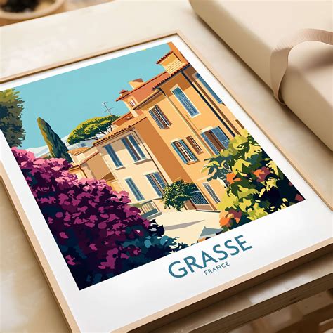 Grasse Wall Art Print French Elegance For Your Home