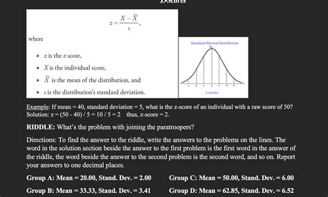 Solved Group A Mean 2000 Stand Dev 200 Group C Mean