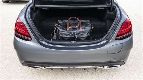 Mercedes C Class Hybrid Saloon Practicality And Boot Space Drivingelectric