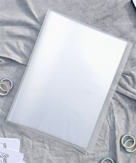 A4 클리어화일 파일 반투명 바인더 서류 포스터 보관 에이블리