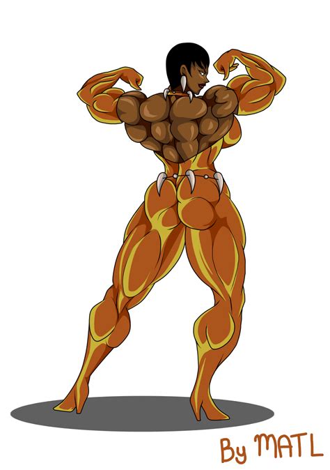Commission Vixen Muscle Growth Sequence By Matl On Deviantart