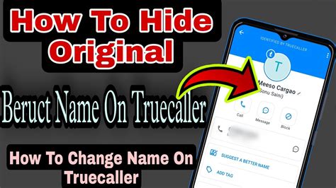 How To Remove Truecaller Bracket Name Permanently How To Change Name On Truecaller YouTube
