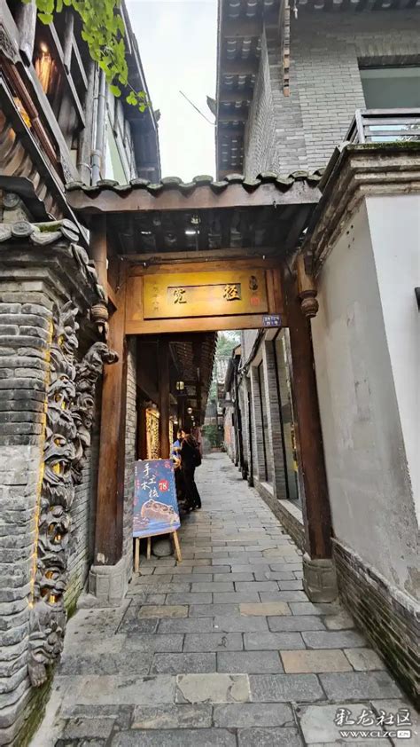 宽窄巷子大门图片宽窄巷子大门简笔画大山谷图库