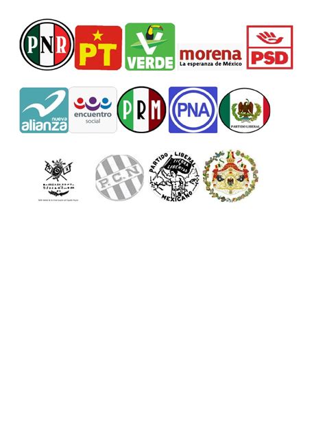 Bandera De Partidos Mexicanos Pdf
