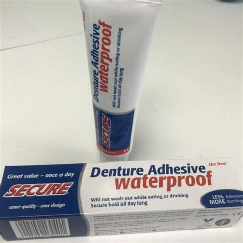 Secure Denture Adhesive The Natural Denture Clinic