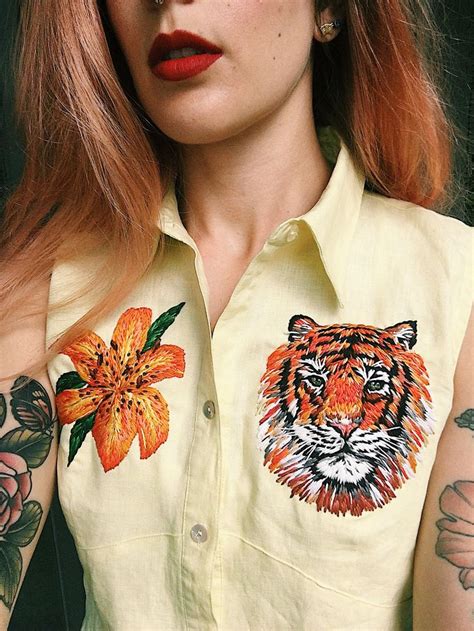 Sosuperawesome Embroidered Clothing And Hoop Art Embroidered