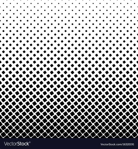 Monochromatic Square Pattern Geometrical Vector Image