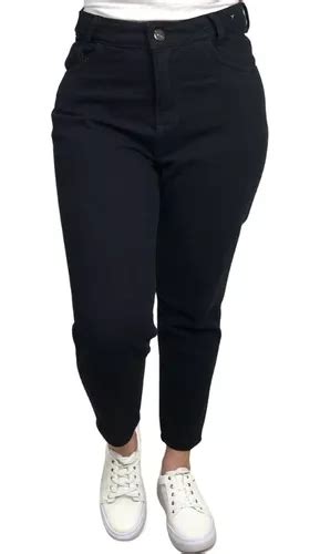 Calça Mom Jeans Para Baixinha Preta Premium Parcelamento sem juros
