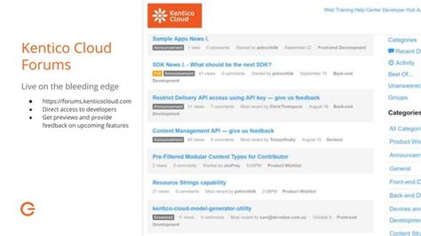 Kentico Cloud Best Practices Ppt