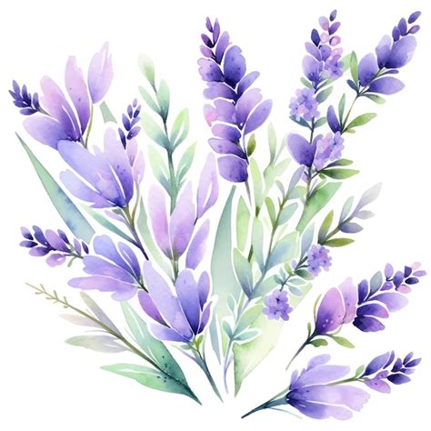 Premium Vector Watercolor Flowers And Leaf Assortment Vector Set