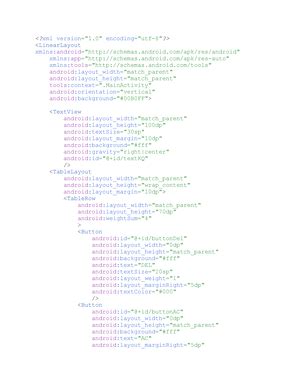 Code Grid Layout And Table Layout Studocu