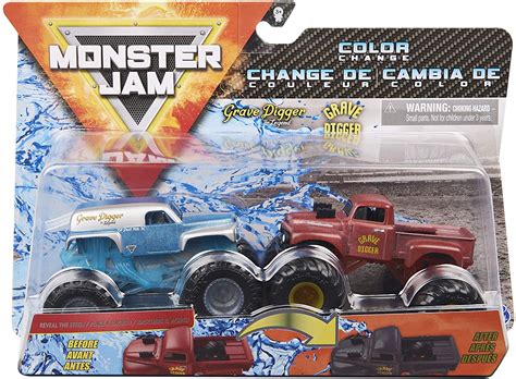 Koop Monster Jam 1 64 2 Pack Grave Digger The Legend And Grave Digger