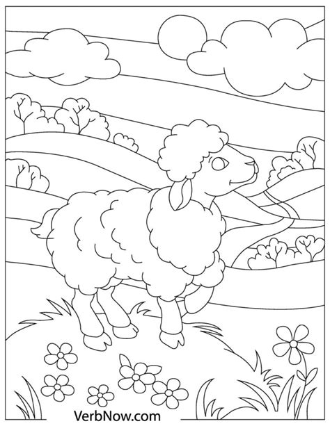Free Sheep Coloring Pages For Download Printable Pdf