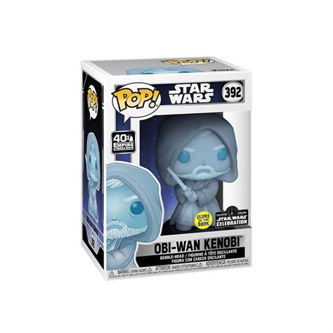Funko Pop Obi Wan Kenobi Holographic Gitd Star Wars Celebration 202