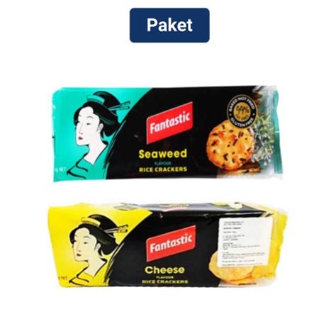 Jual Fantastic Rice Cracker Seaweed 100 Gr Fantastic Rice Cracker