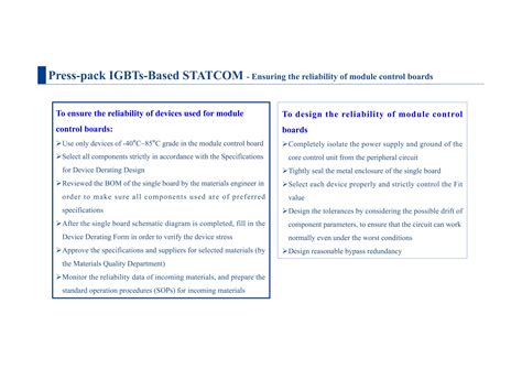 Sinopak Press Pack Igbts Based Statcom Sinopak