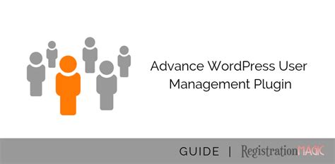 Wordpress User Management Plugin Guide Registrationmagic