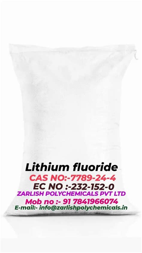 Technical Lithium Fluoride For Industrial At Best Price In Vasai Id 2851226791912