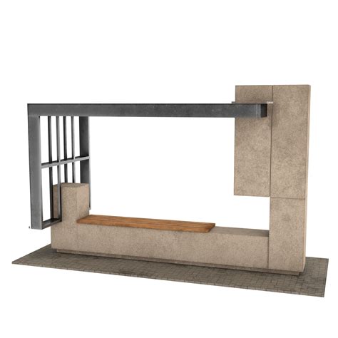 3d Street Elements Collection Model Turbosquid 1725206