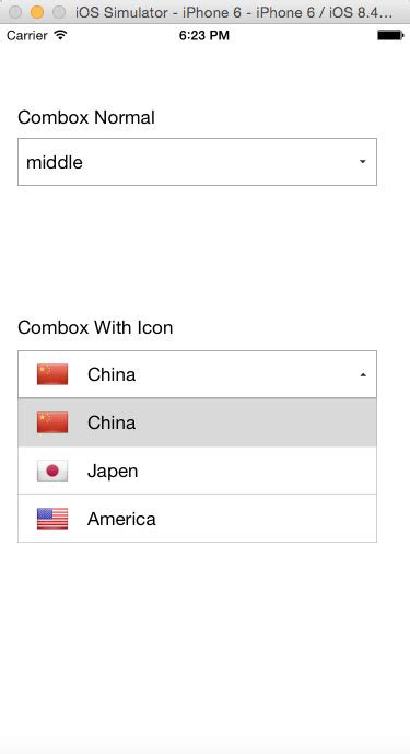 Iphone How To Create Dropdown In Xcode Stack Overflow