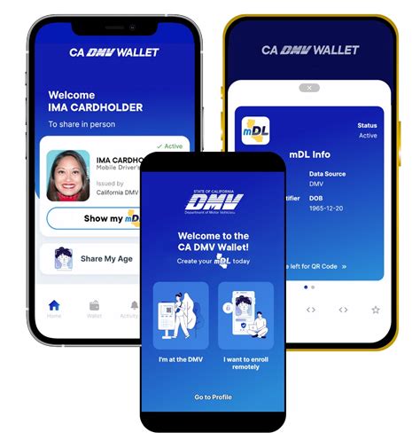 CA DMV Wallet MDL Pilot California DMV