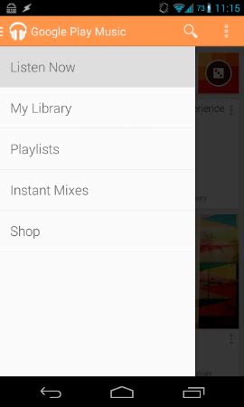 Slidingmenu Two Menu Android App Stack Overflow