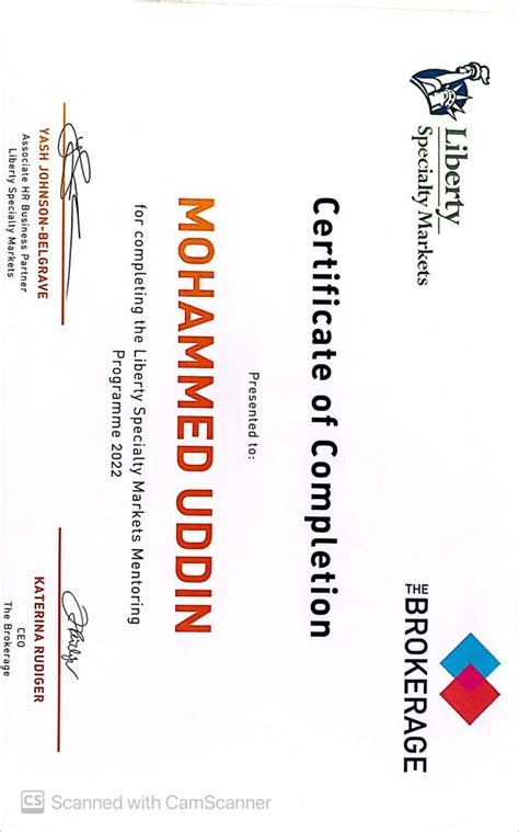 Mohammed Arif Uddin On Linkedin I Recently Finished The Liberty