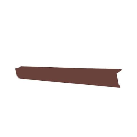 Fabral 10 1116x106 Fabral Rg1 Steel 29 Ga Residential Gable Enduracote Cocoa Brown