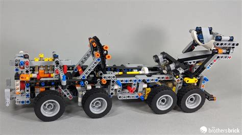 Lego Technic 42112 Concrete Mixer Turck Review 14 The Brothers Brick