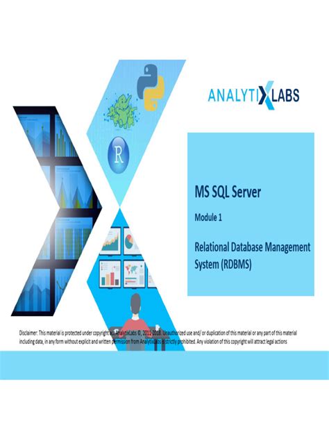 Alabs Ms Sql Server Module 1 Pdf Databases Relational Database